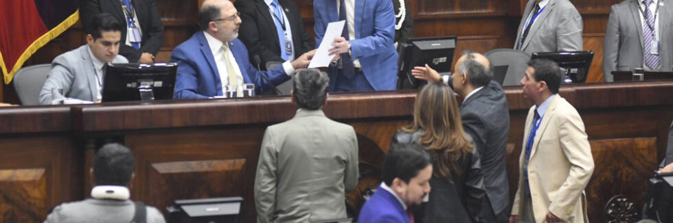 Recent Developments in the National Assembly of Ecuador - The Cuenca ...